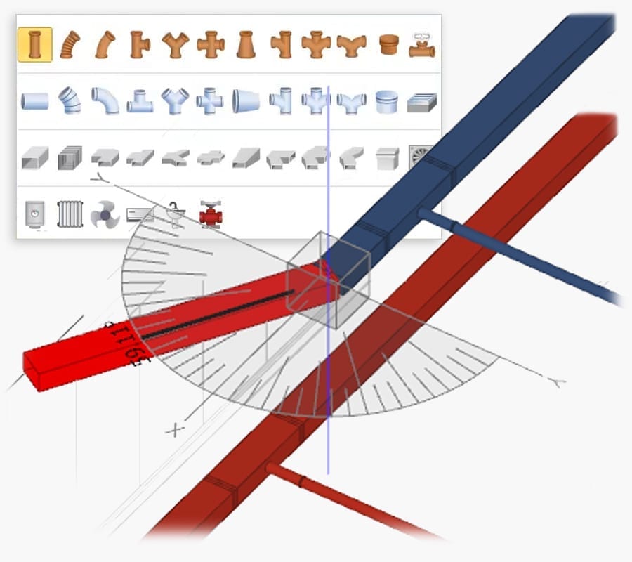 BIM Software for MEP | Edificius MEP | ACCA software